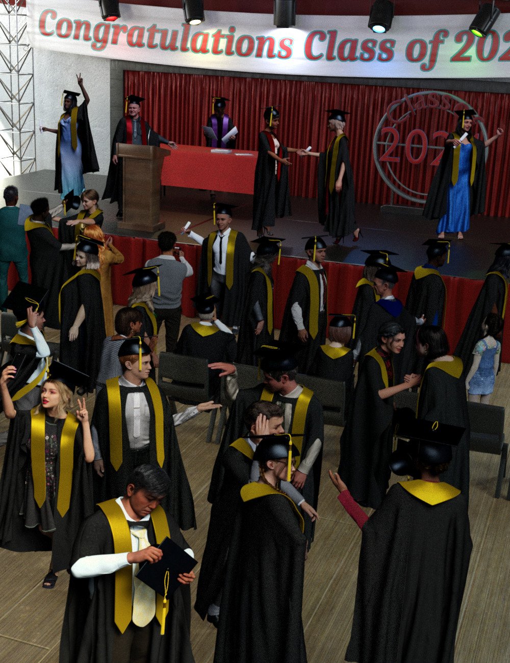 Now-Crowd Billboards Graduation Day [Request]