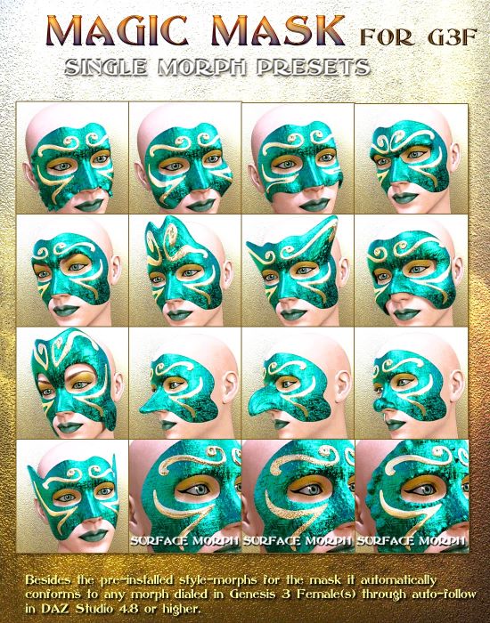 MAGIC MASK For Genesis 3 Female(s) [Request]