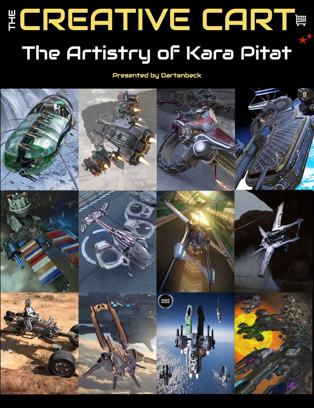 The Creative Cart: Animation And Model Showcase With Kara Pitat [Request]