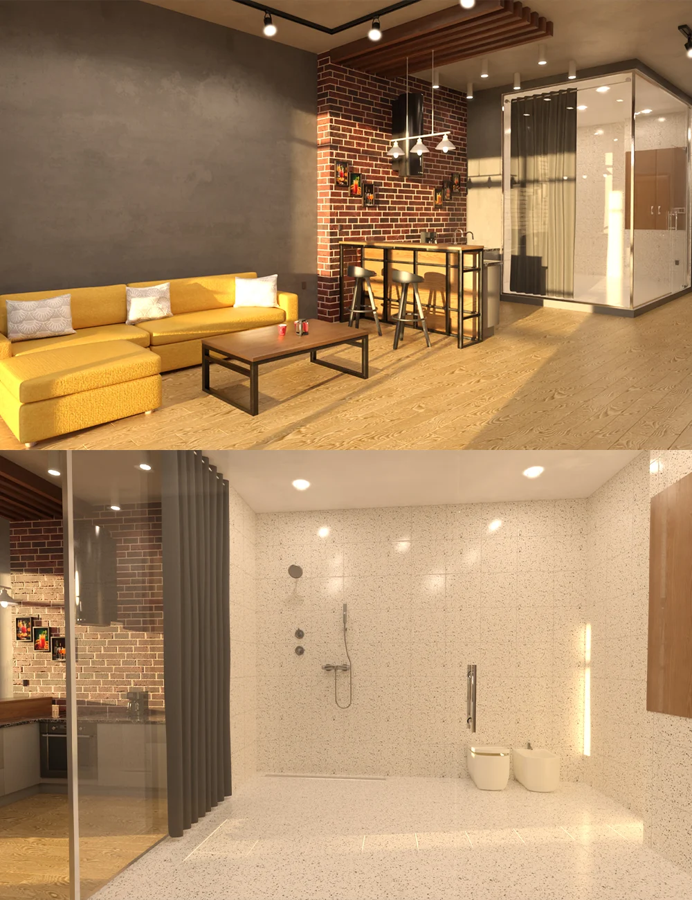 Posh Brick Residence [Request]