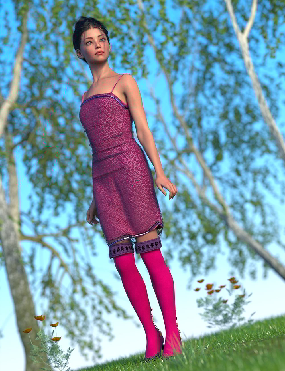 Texture Addon For DForce Ruchelle Outfit For Genesis 9 [Request]