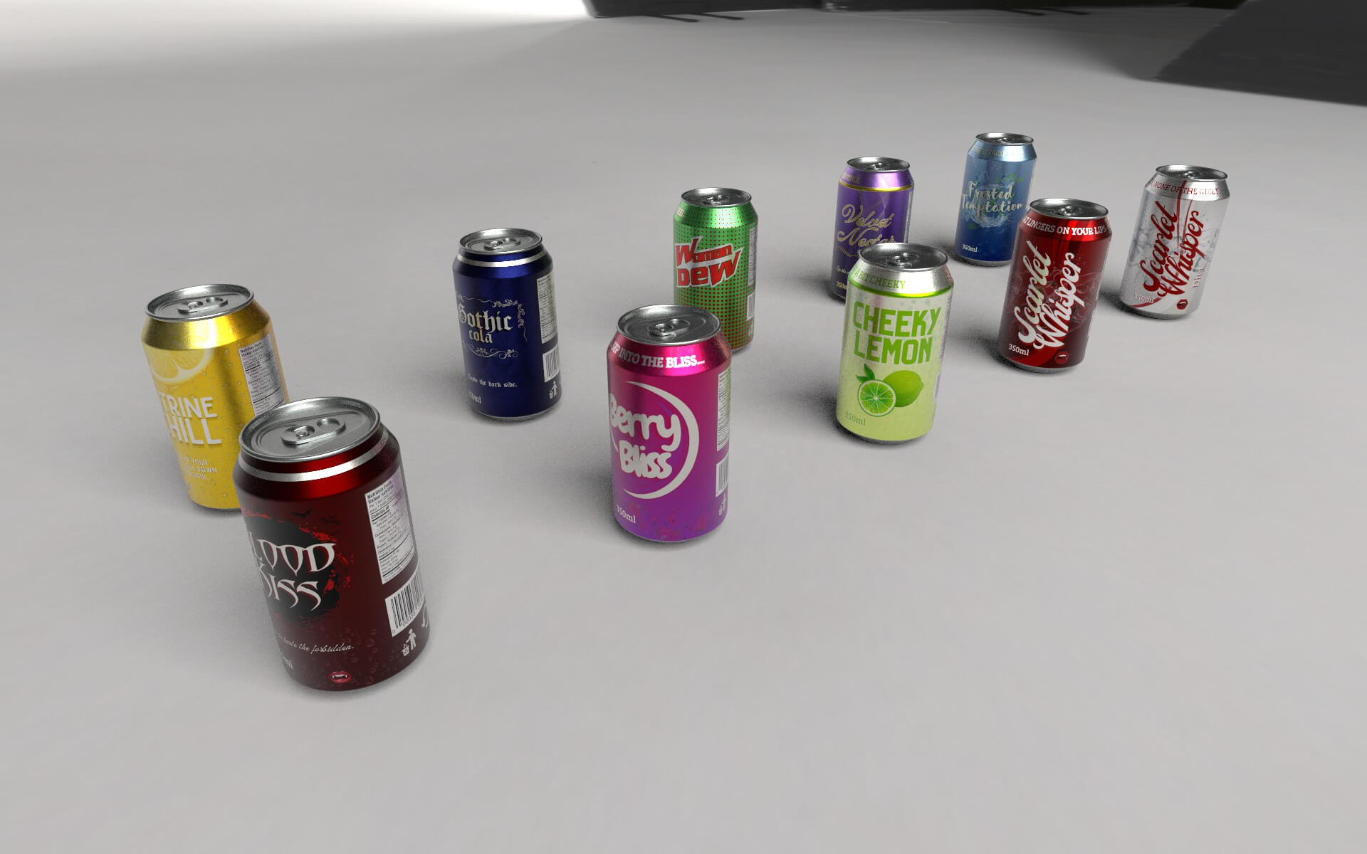 Soda Can Collection - 10 Flavors [Request]