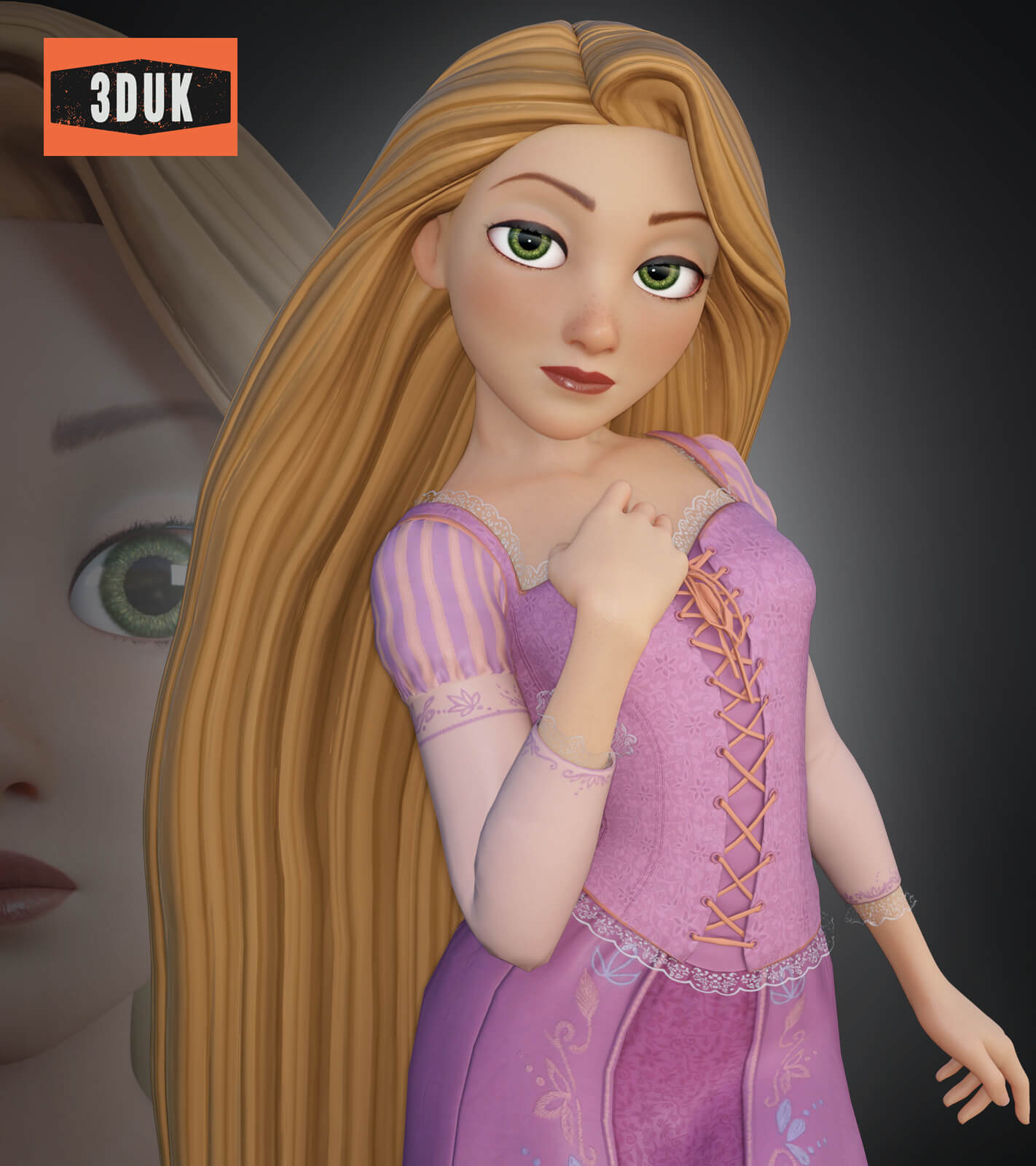 KH Rapunzel For G8F [Request]