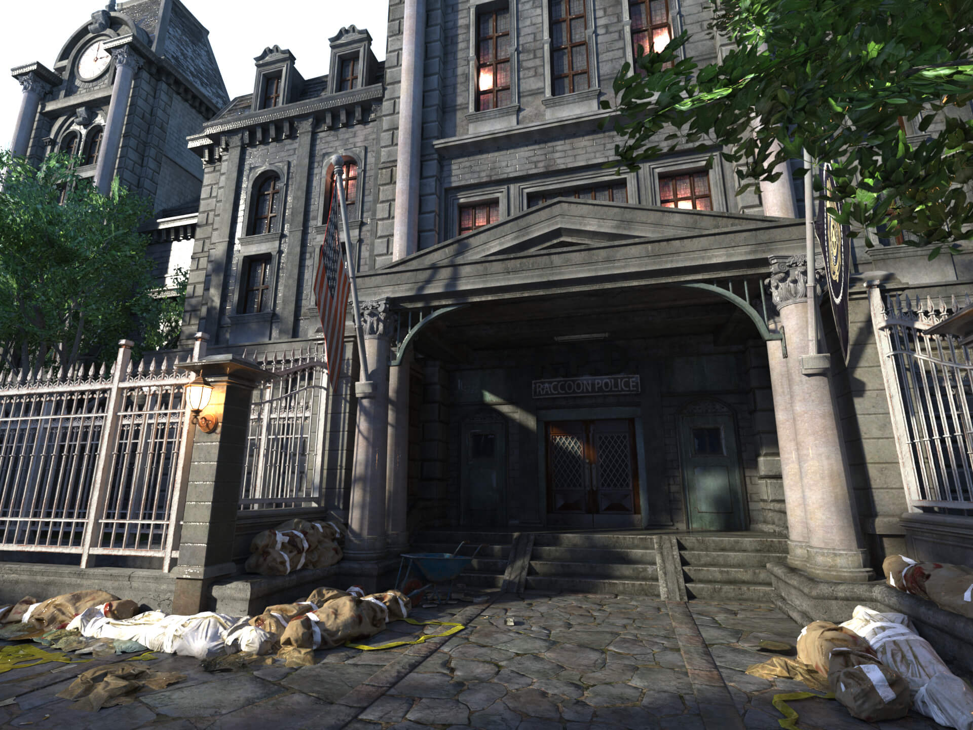 Police Dept. Front Entrance [Request]