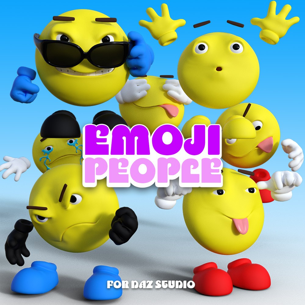 Emoji People For Daz Studio [Request]