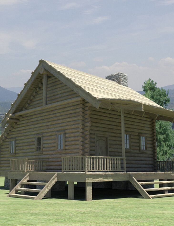 Log Cabin [REPOST] 2025 - Free Daz 3D Models
