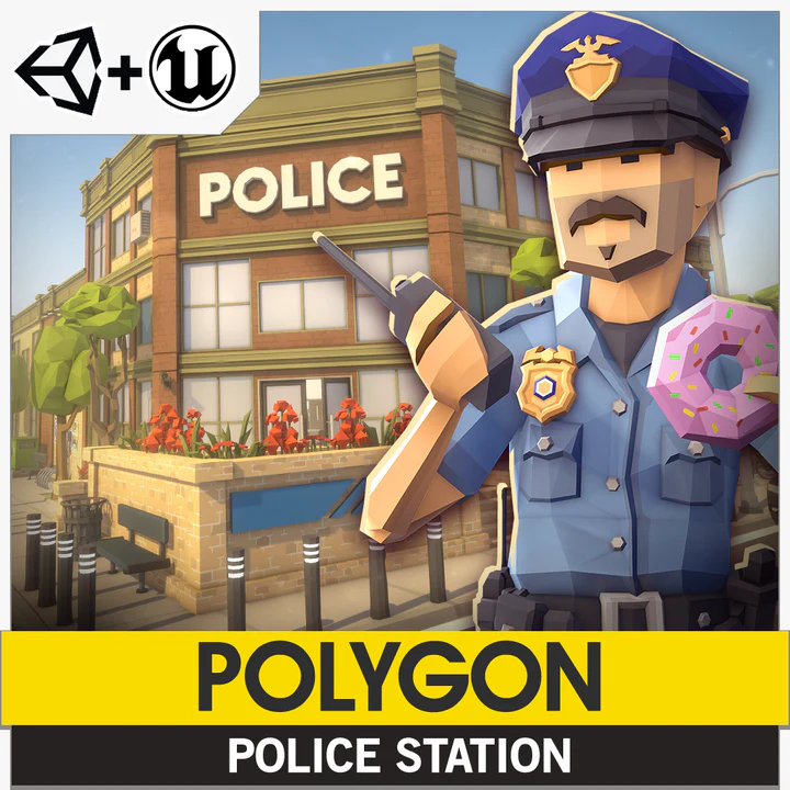 POLYGON - Police Station (Unreal Engine) [Request]