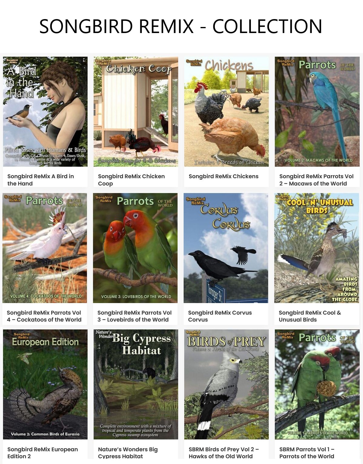 Songbird Remix Collection [Request]