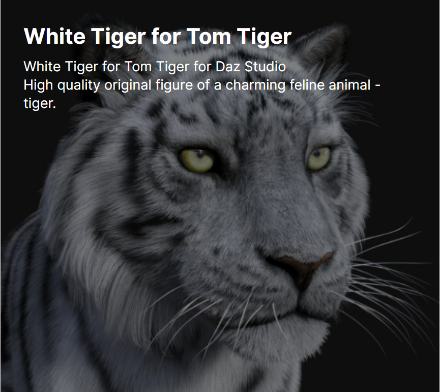 White Tiger For Tom Tiger [Request]