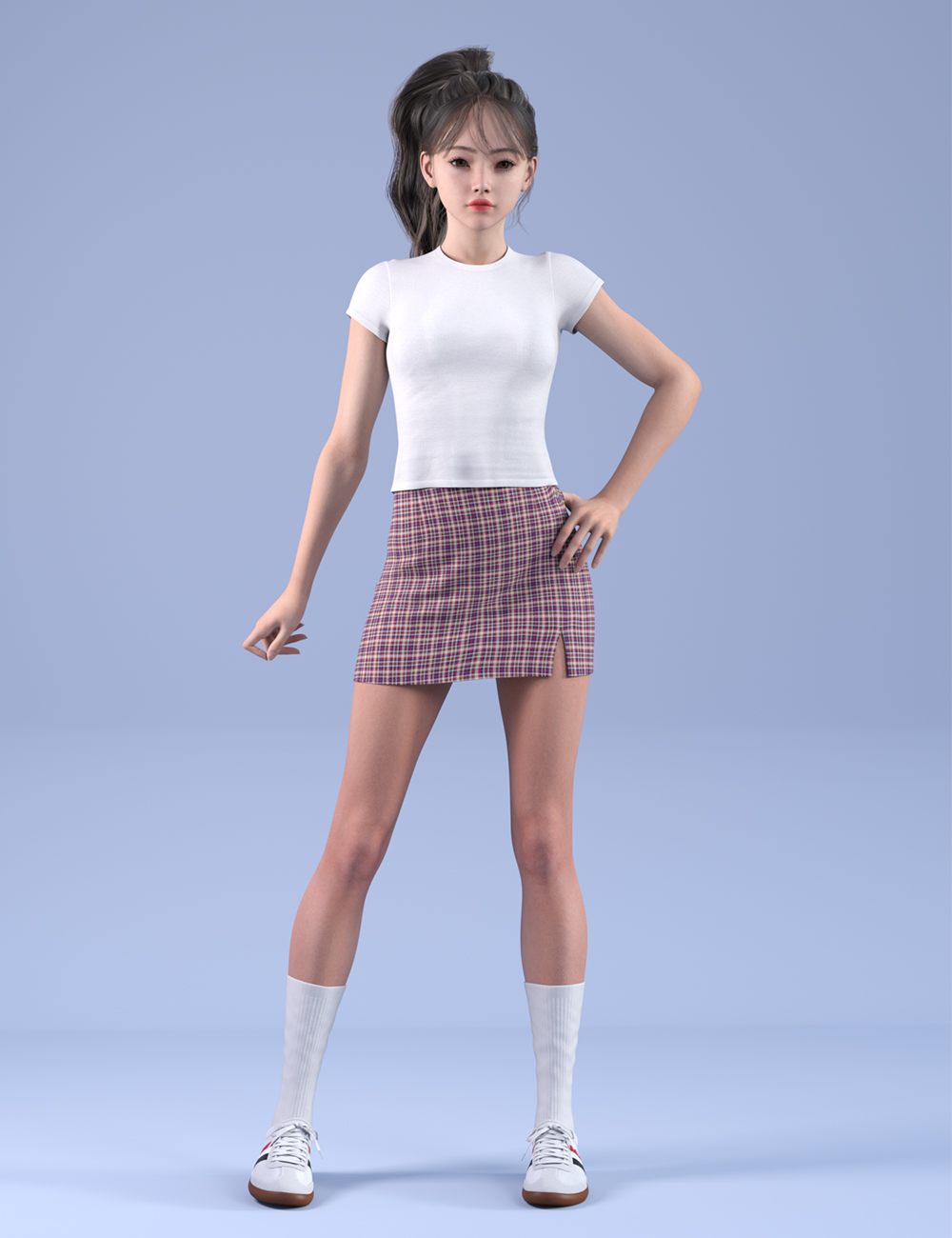 DForce HnC24 Miniskirt Outfits For Genesis 9 2026 - Free Daz 3D Models