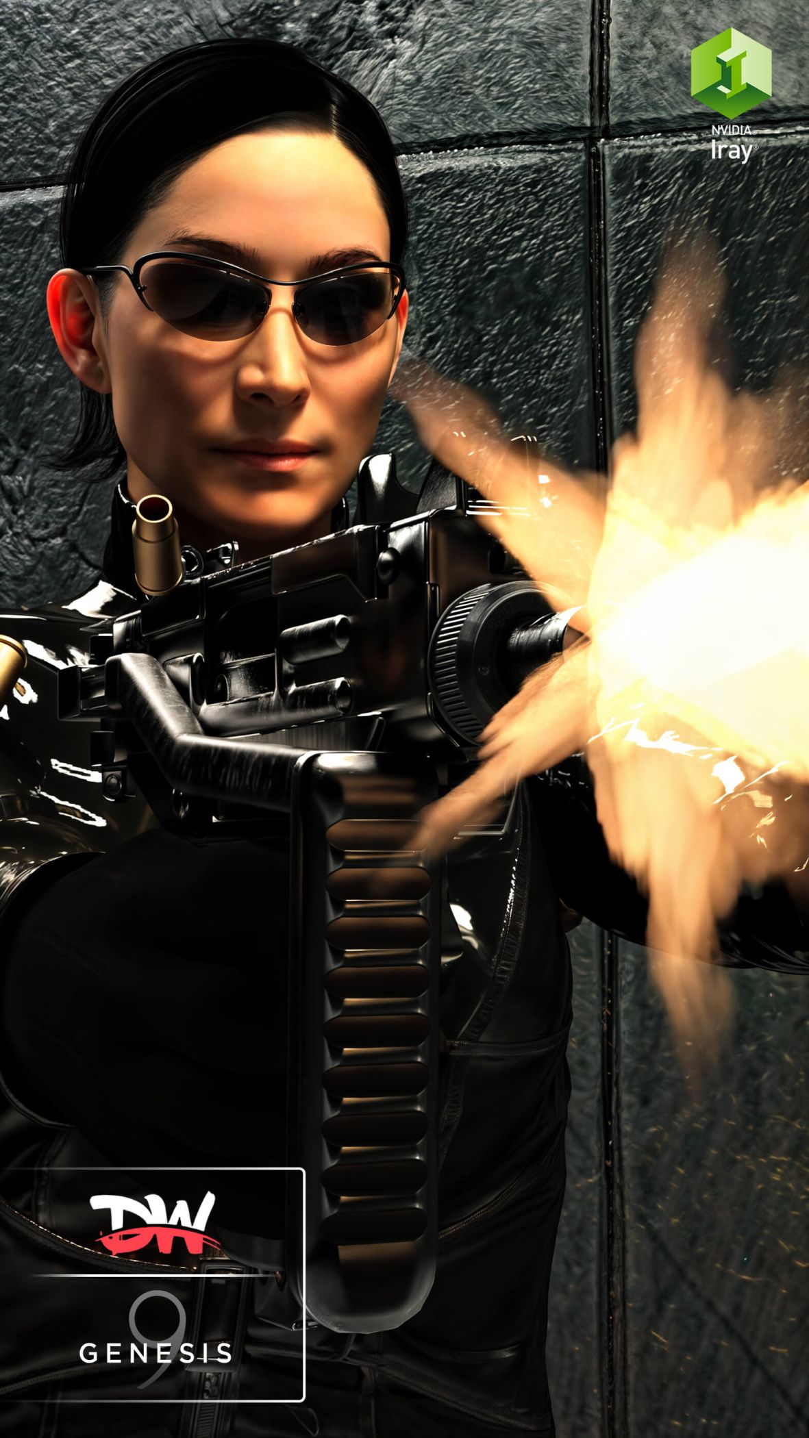 The Matrix Trinity Combo Update DAZ Genesis 9 Female [Request]