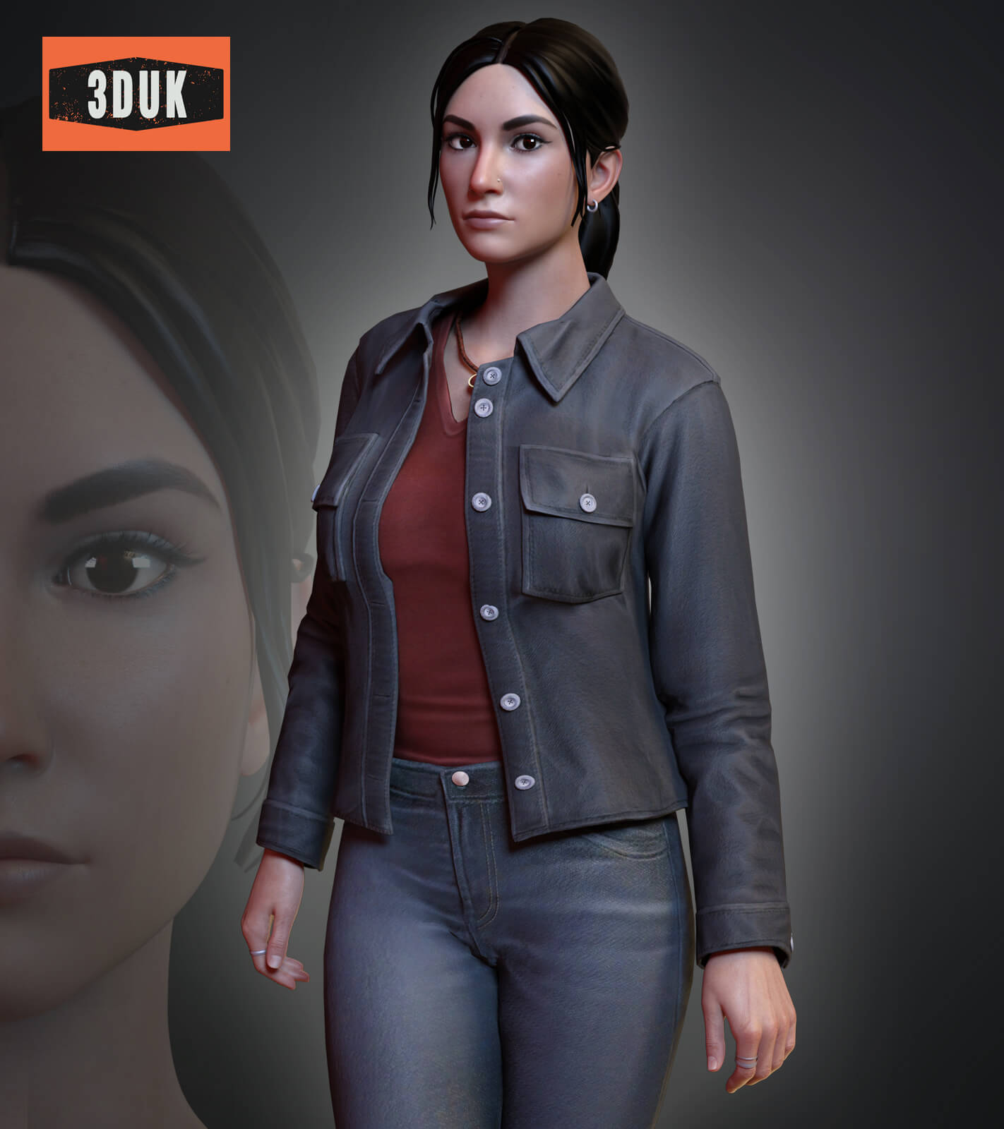 LIS DE Safi For G8F 2025 - Free Daz 3D Models