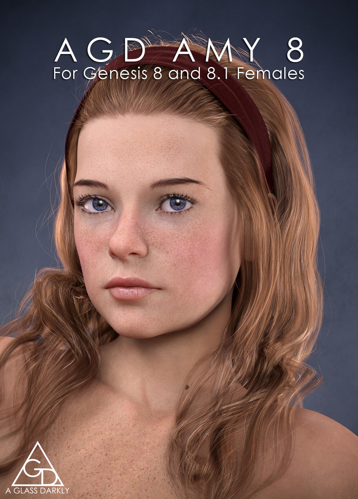 AGD Amy 8 For G8/8.1F 2025 - Free Daz 3D Models