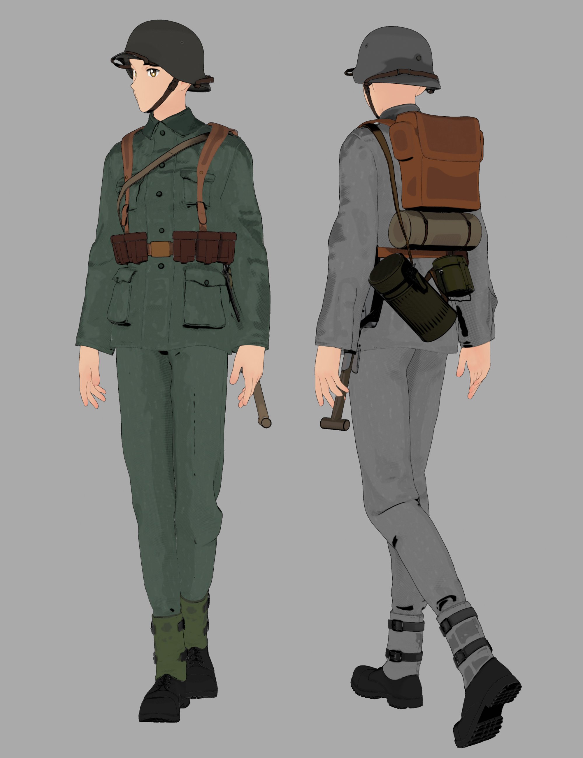 BW Army Infantry Outfit FilaToon Texture Add-On [Request]