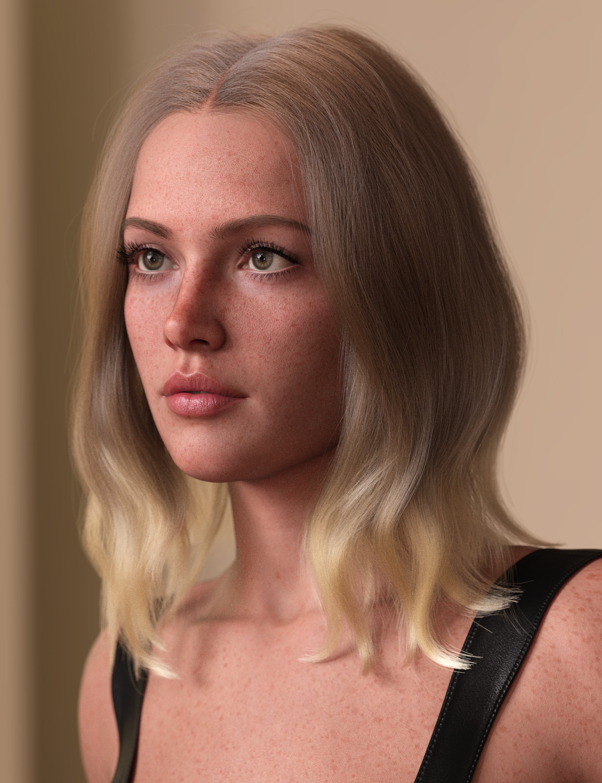 DForce Strand-Based Casual Style Long Bob Hair Color Expansion 2025 ...