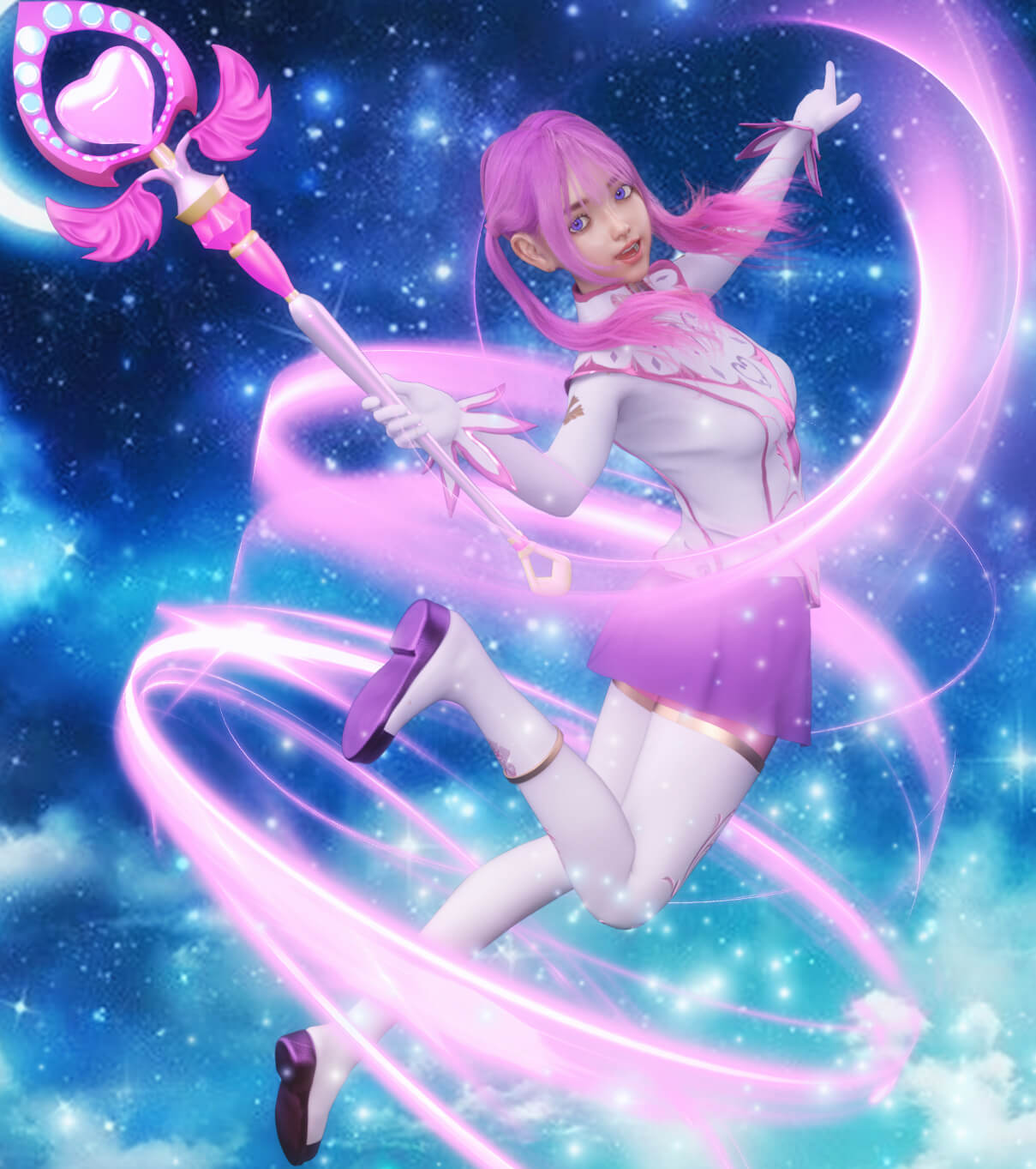 Magical Girl Poses For G8F [Request]