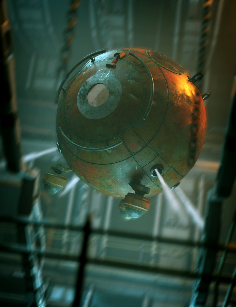 EEP – Emergency Evacuation Pod 2025 - Free Daz 3D Models