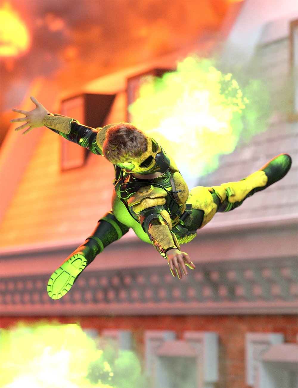 The Climber Poses For Genesis 9 Base [Request]