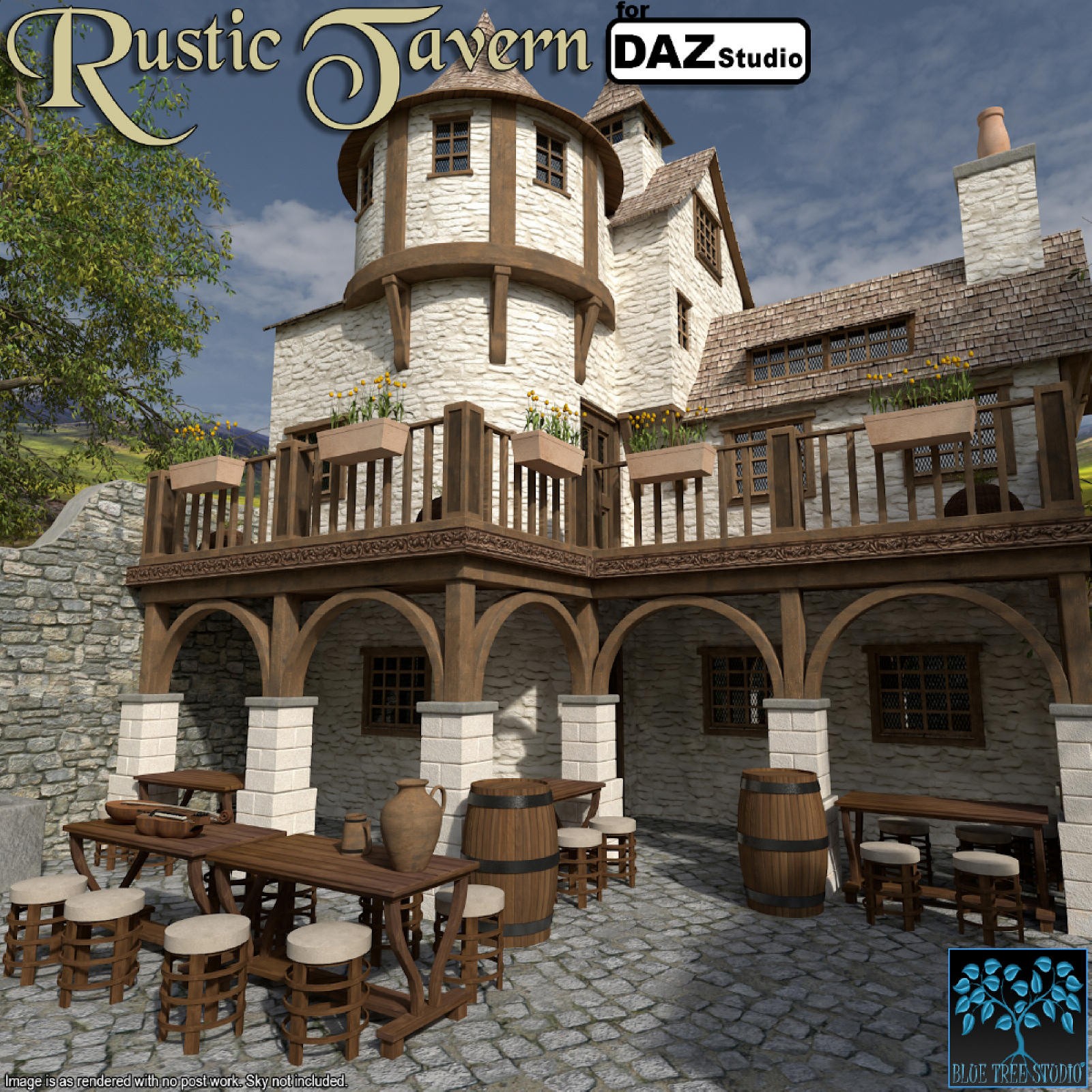 Rustic Tavern For Daz Studio [Request]