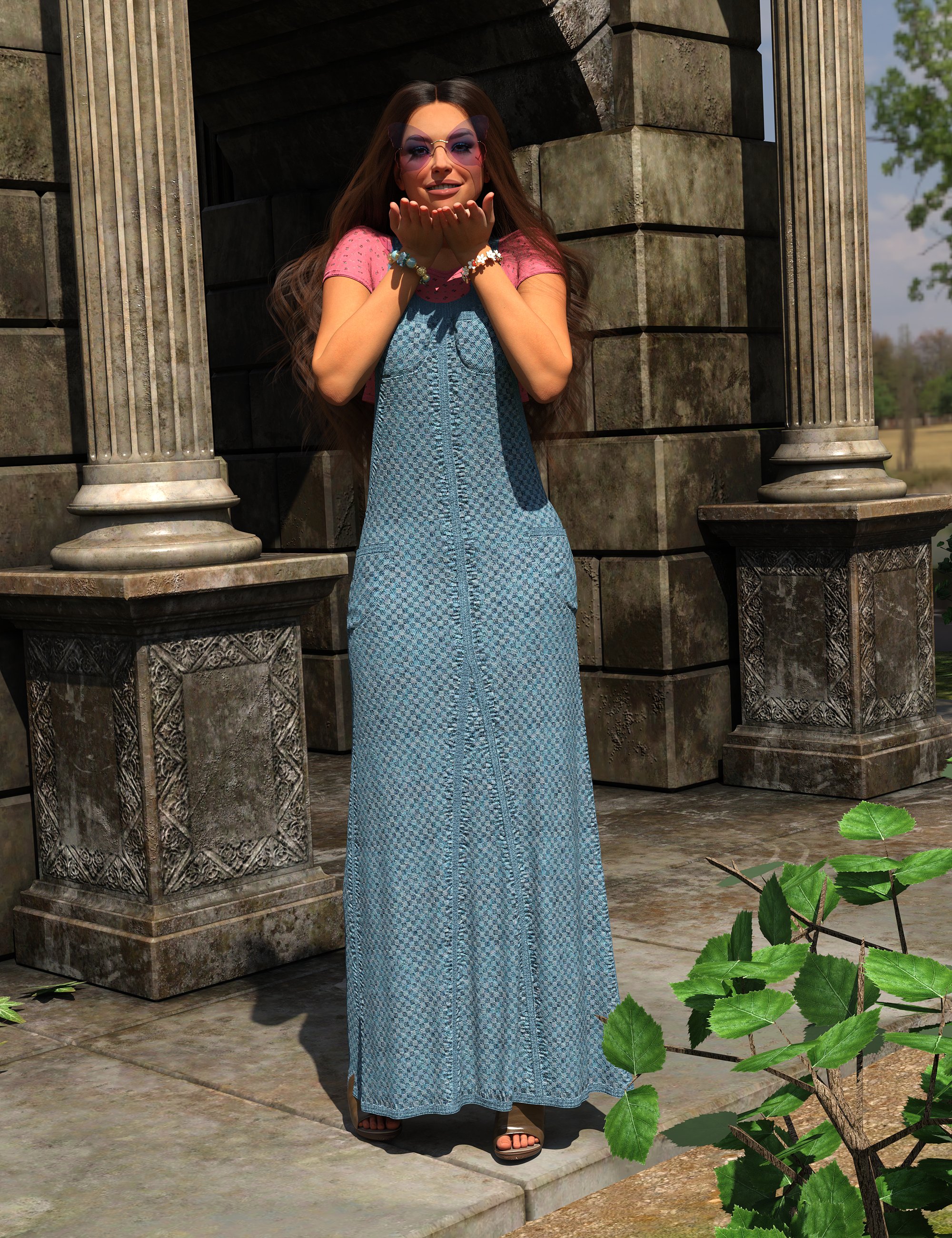 VERSUS - DForce Dungaree Maxi Texture Add-On [Request]