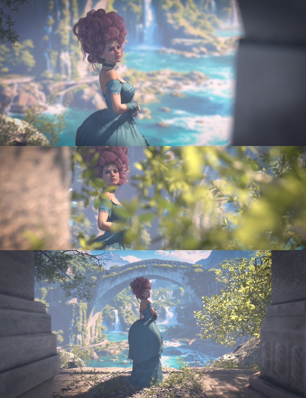 Quick Fantasy Vignette 5 2026 - Free Daz 3D Models