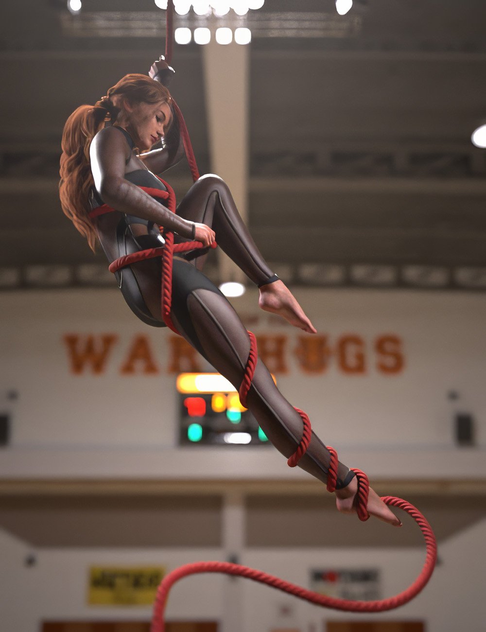 Aerial Dance: Rope Poses For Victoria 9 [Request]