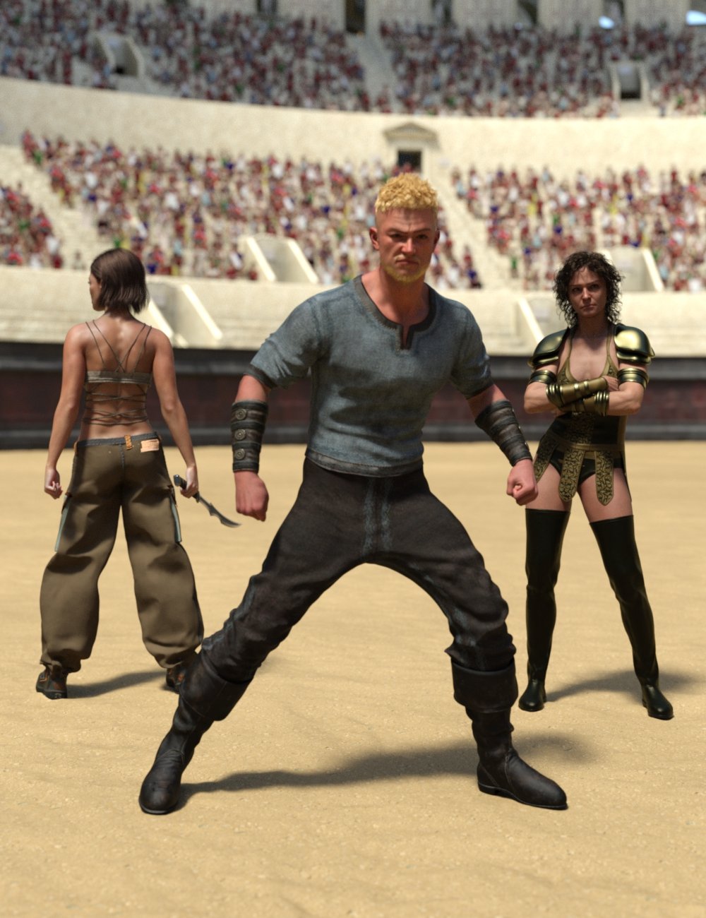 Stalwart, Sturdy And Strong Poses For Genesis 9 [Request]