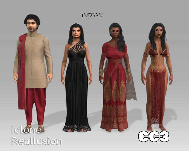 Indian - Iclone 2025 - Free Daz 3D Models