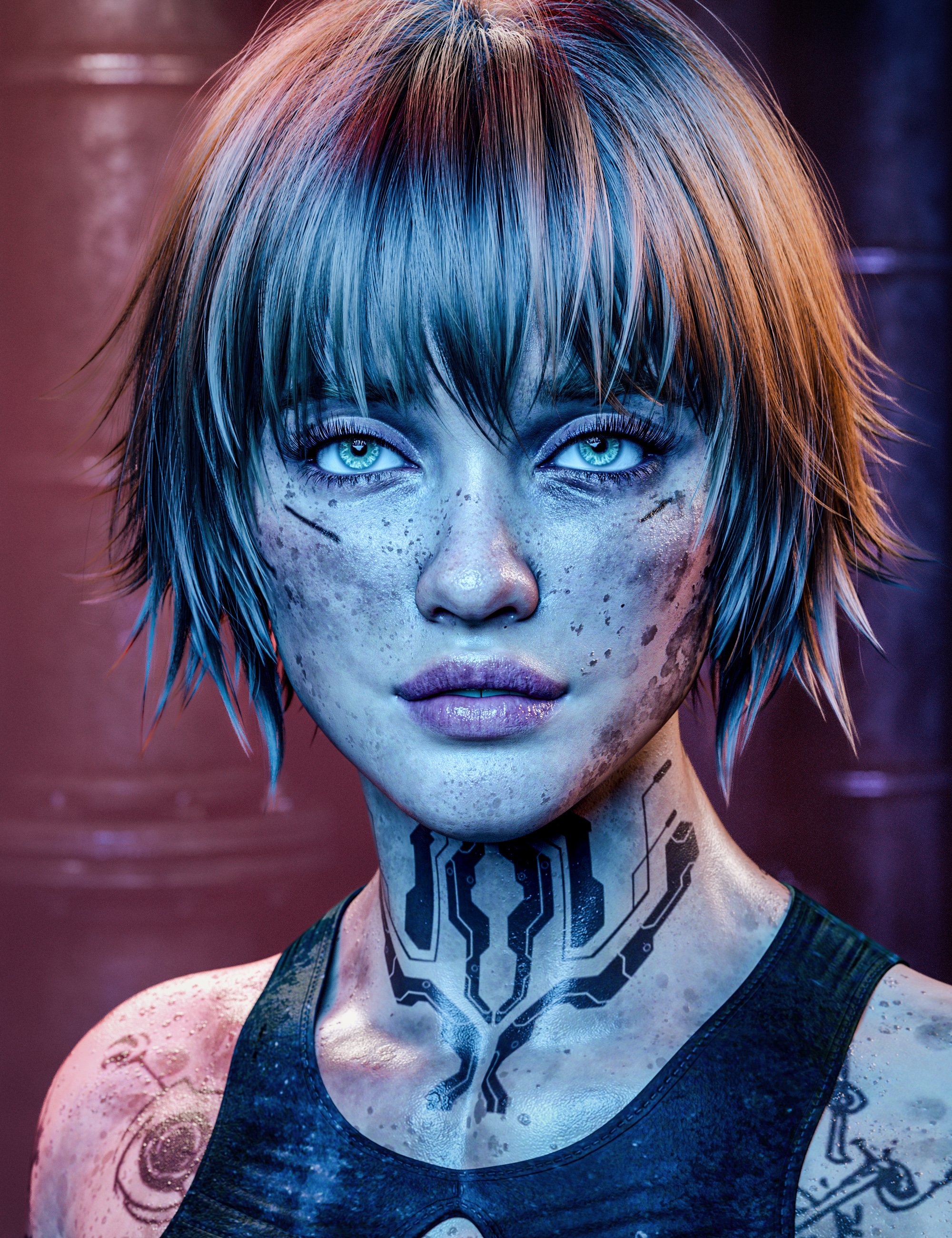 CJ Dreya HD And Light Sets For Genesis 9 2025 - Free Daz 3D Models