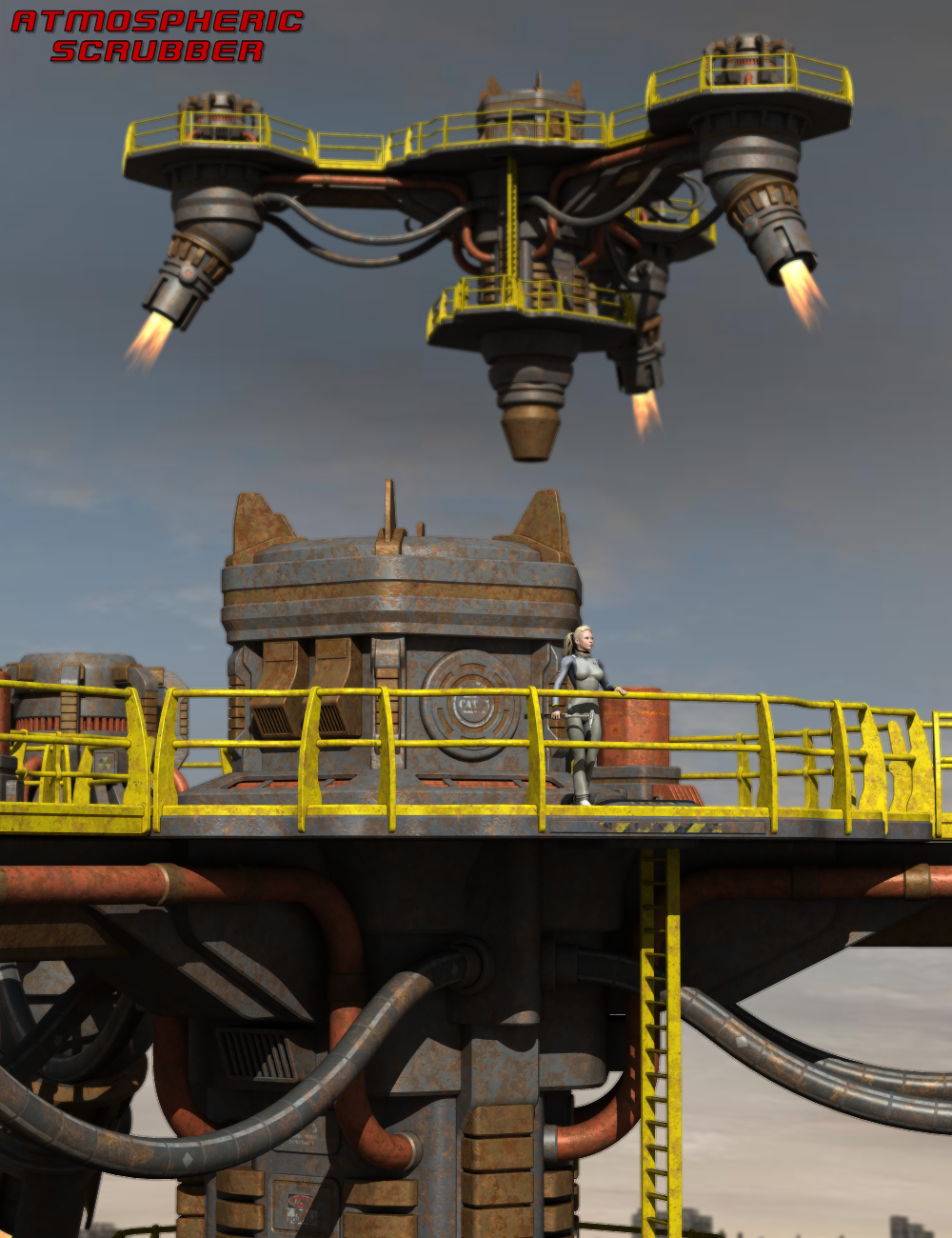 Atmospheric Scrubber 2026 - Free Daz 3D Models