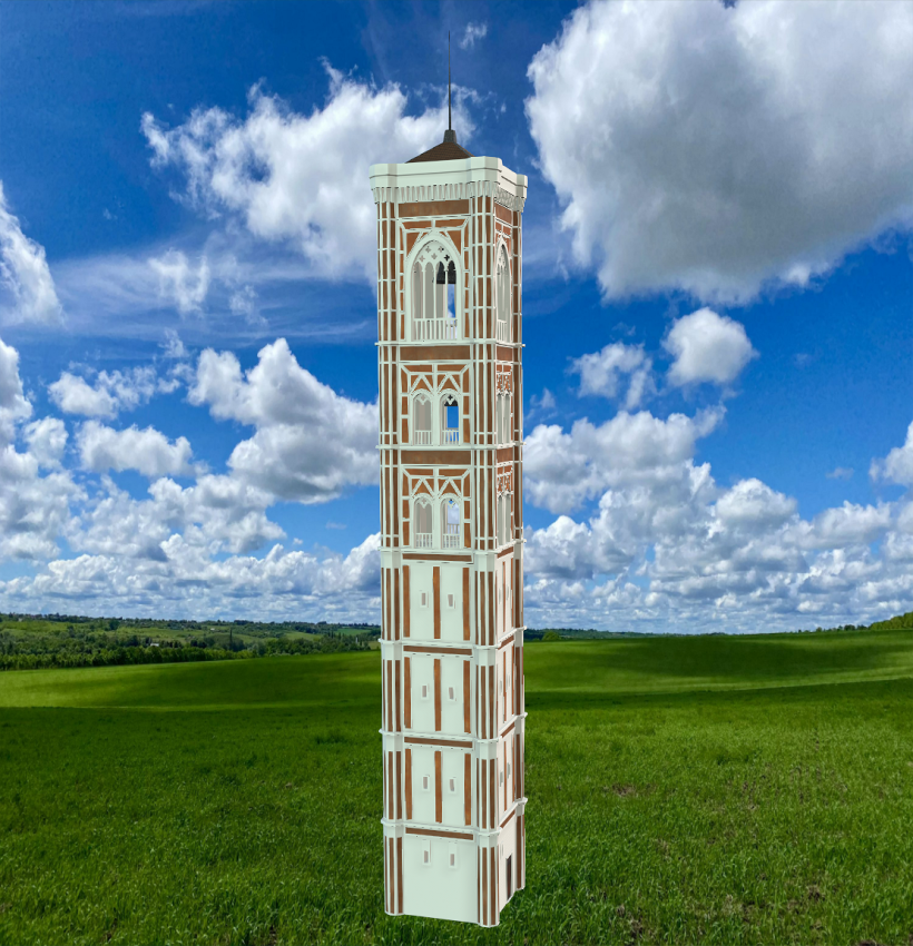 Bell Tower_3 (for Iclone) 2025 - Free Daz 3D Models