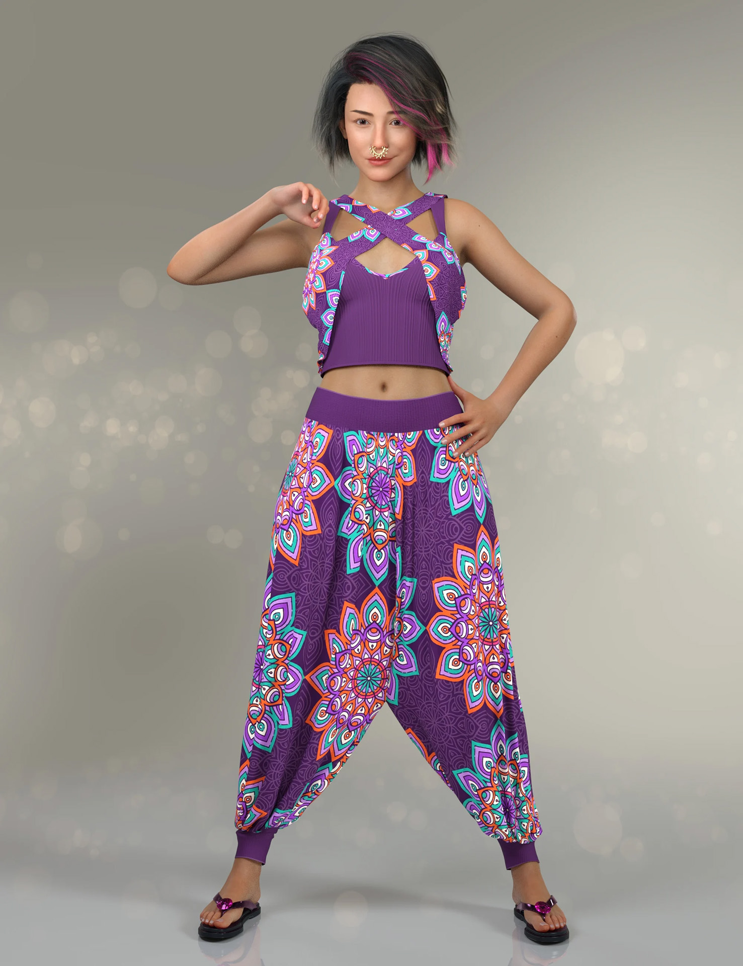 DForce Ena Outfit For Genesis 9 [Request]