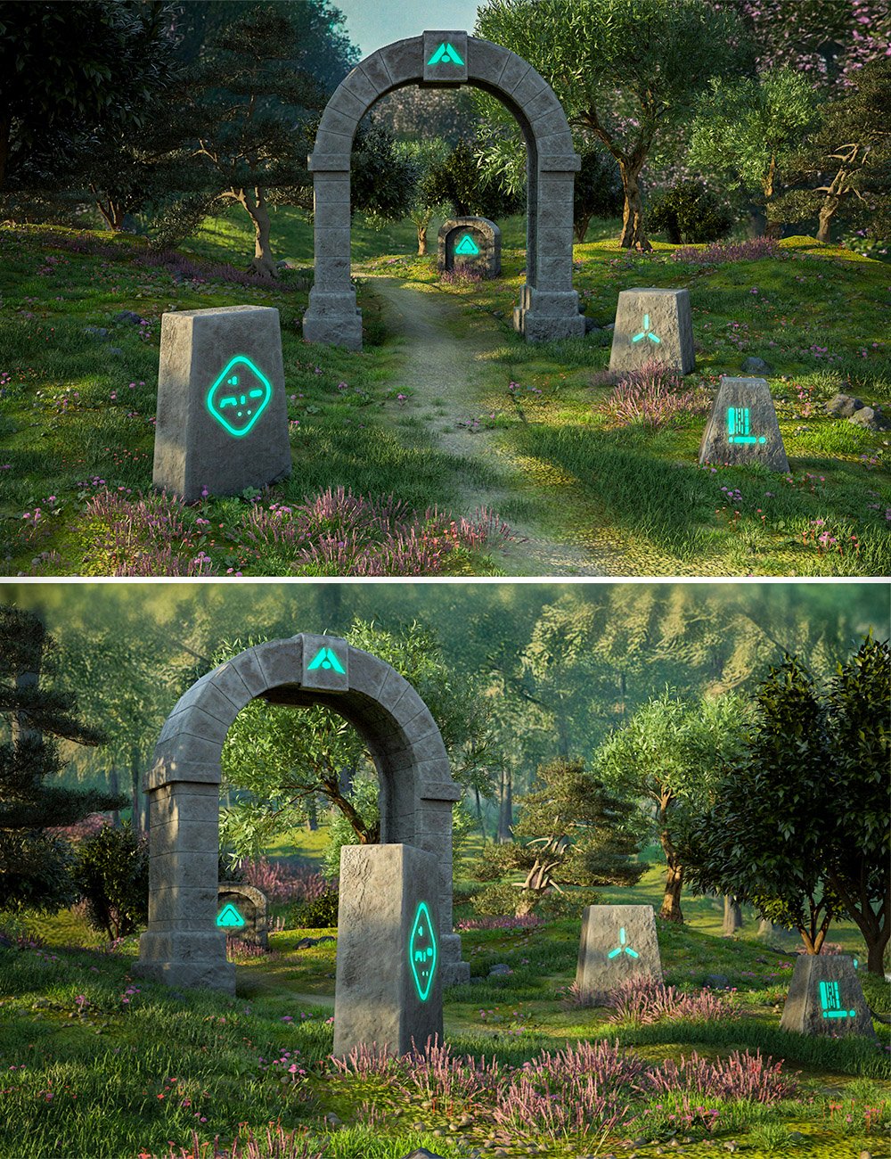 The Runebound Archway 2026 - Free Daz 3D Models