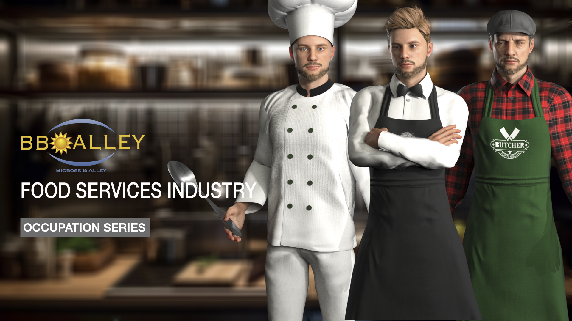 Food Services Industry 2026 - Free Daz 3D Models