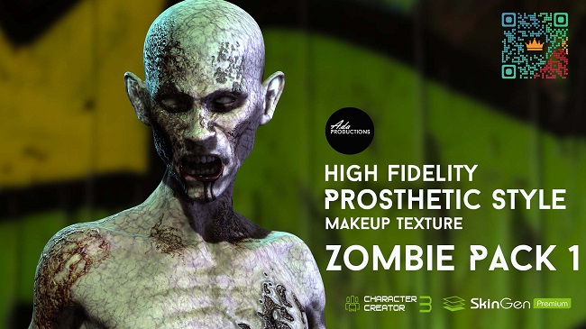 Zombie Set Pack 1 2025 - Free Daz 3D Models