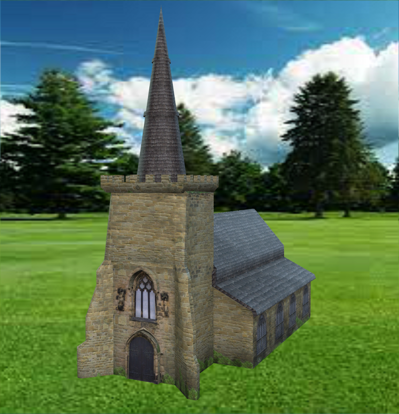 Farlo_Village_Church (for Iclone) 2025 - Free Daz 3D Models