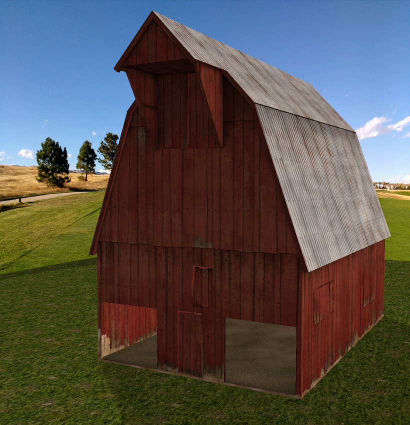 Indiana Barn (for Iclone) 2026 - Free Daz 3D Models