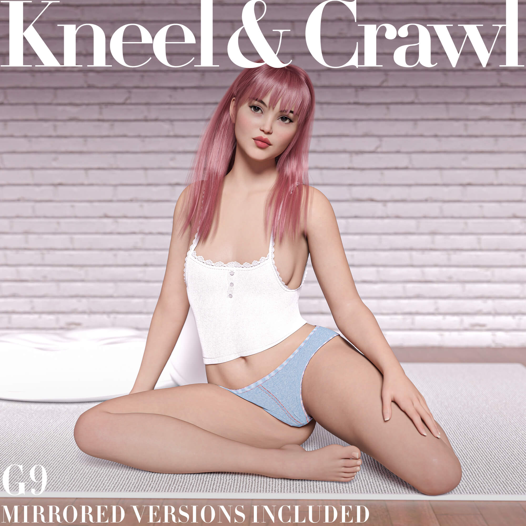 Kneel And Crawl Pose Pack For G9 [Request]