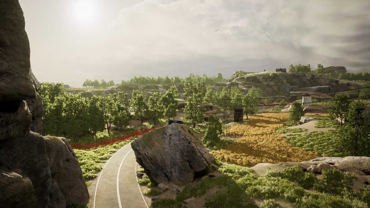 Countryside Race Game Pack UE4.26 2025 - Free Daz 3D Models