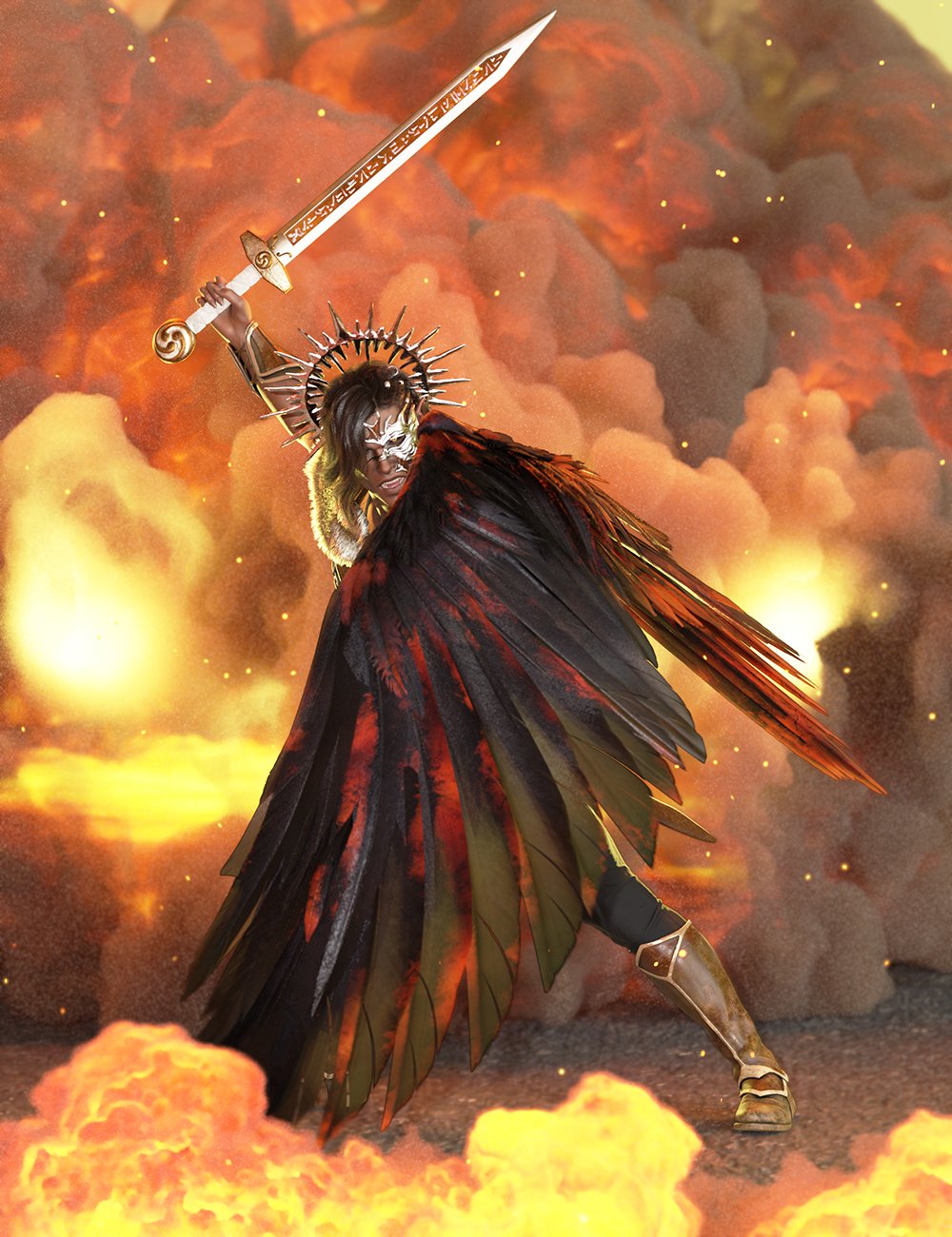 Corrupted Hierarchical Poses For Vega And Morning Star Wings [Request]