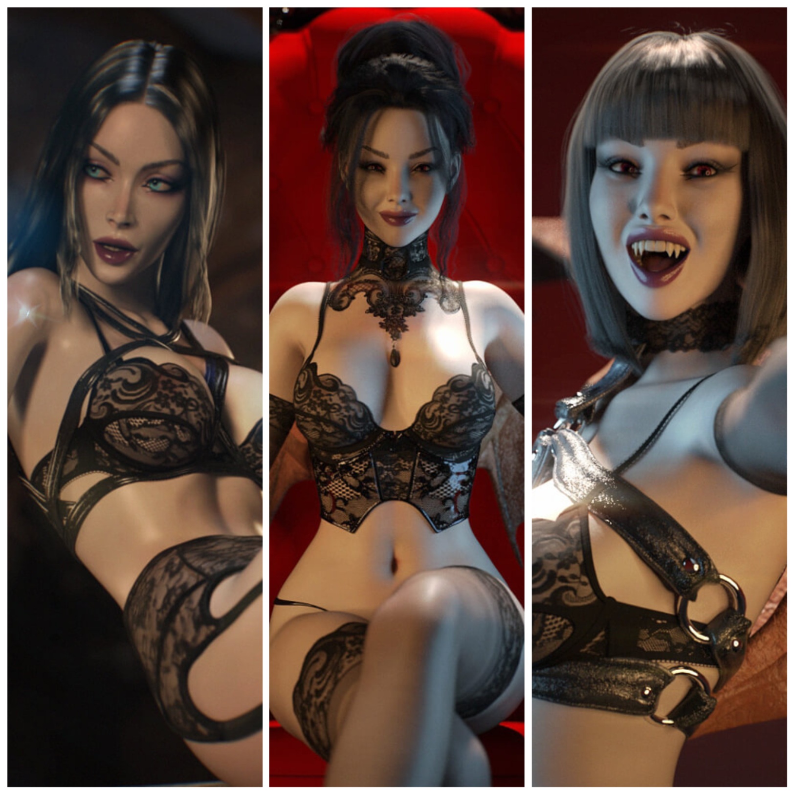 Ultimate Vampire Bundle For Genesis 9 2025 - Free Daz 3D Models