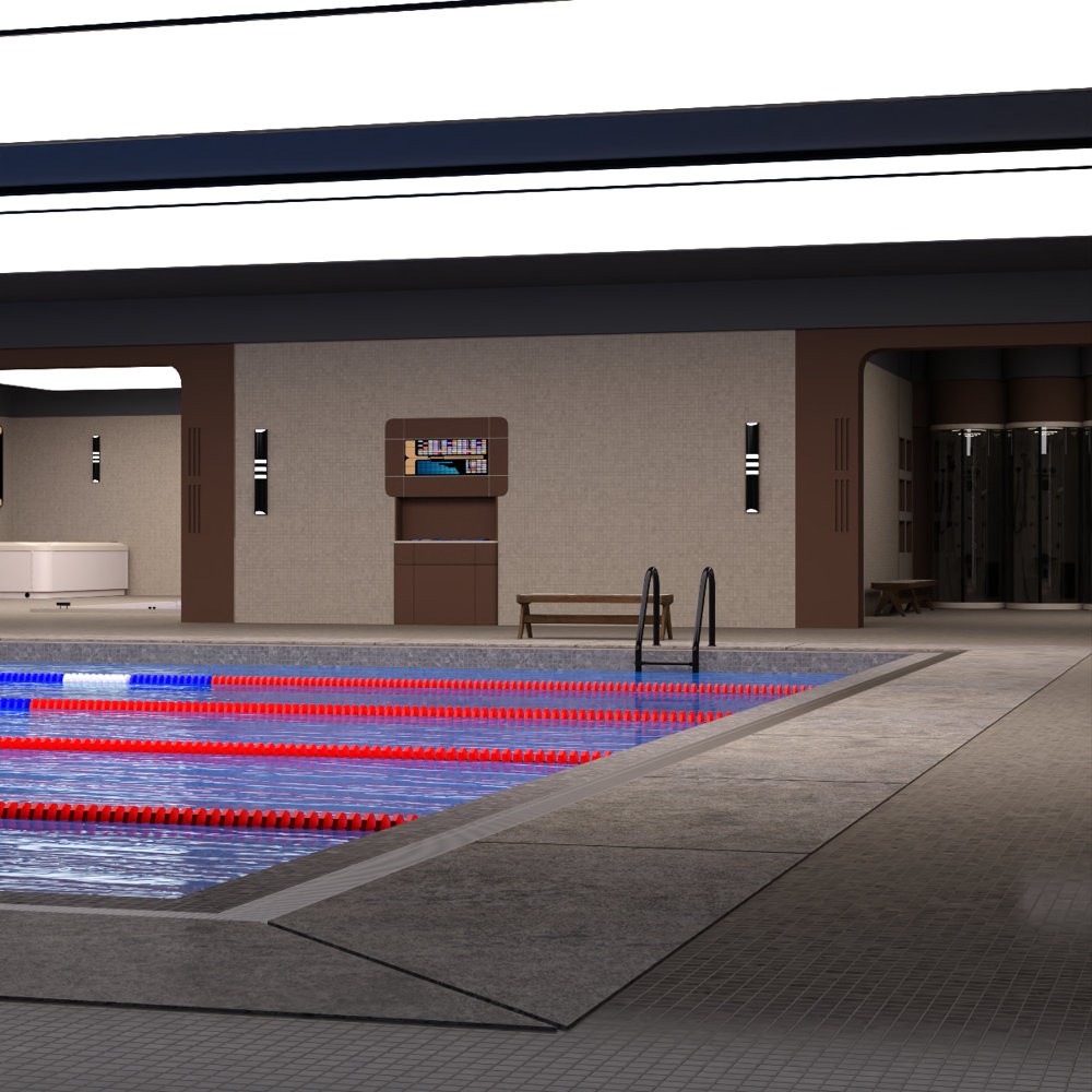 Starship Aquatic Center For DAZ Studio 2025 - Free Daz 3D Models