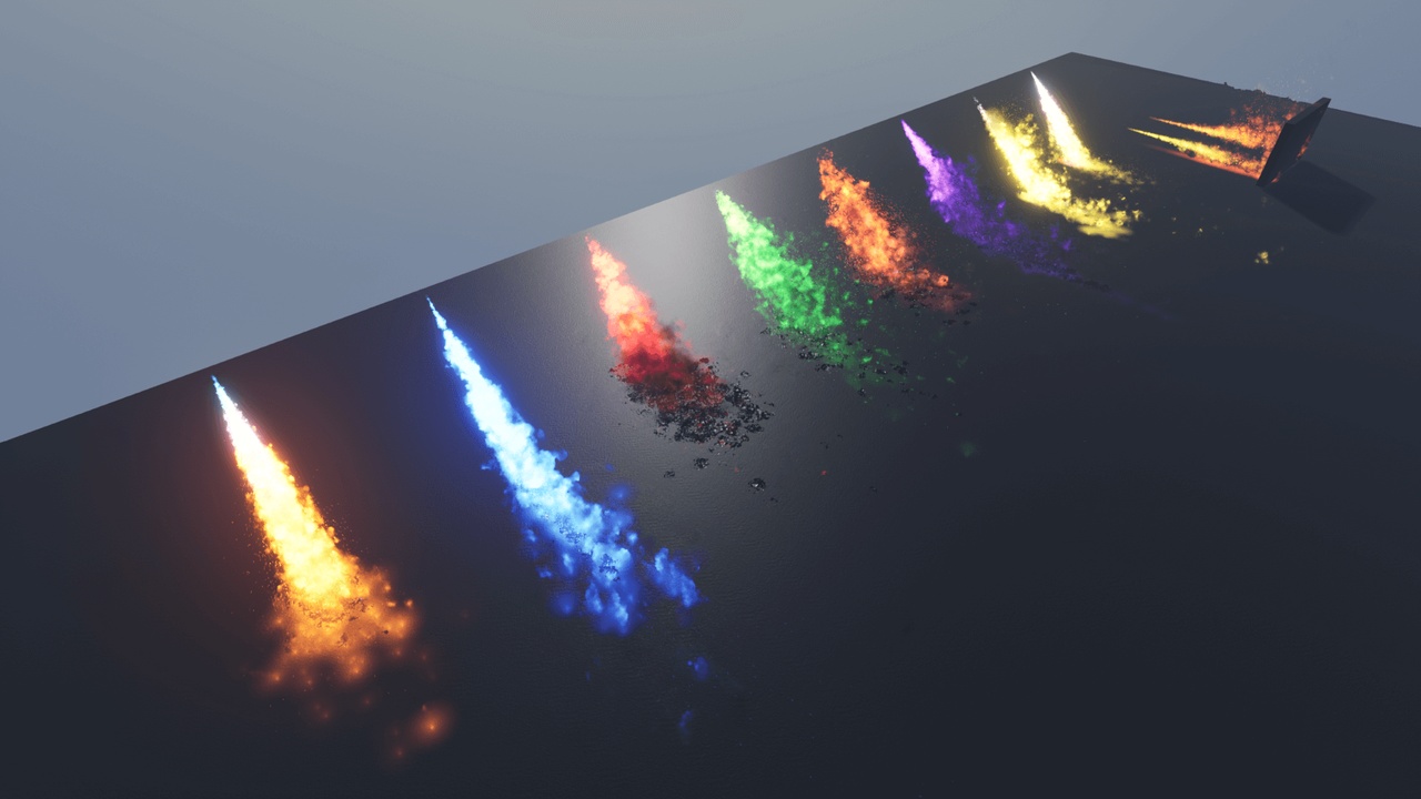 Dragon Flame FX UE4.27 2025 - Free Daz 3D Models