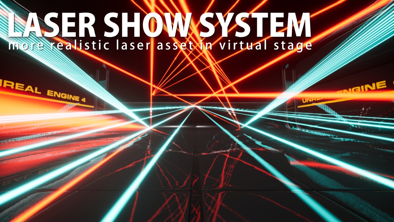 Laser Show System UE5.0 2026 - Free Daz 3D Models