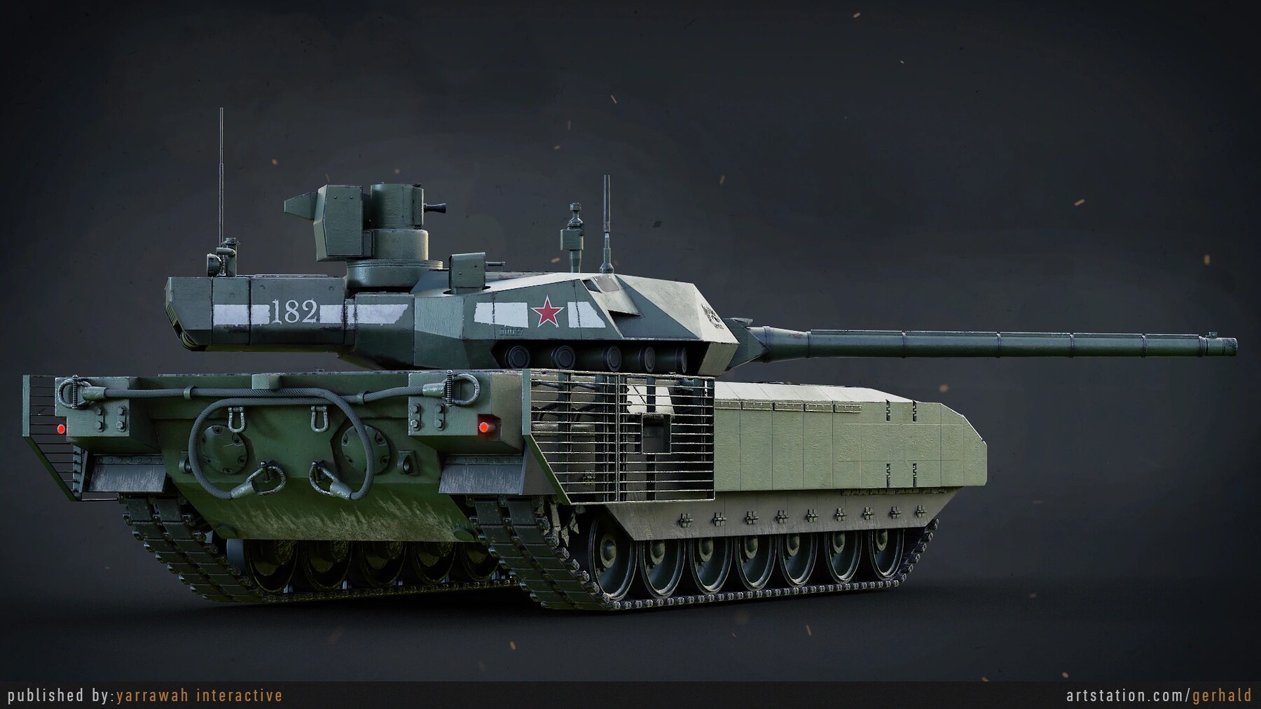 T-14 Armata - Advanced Tank Blueprint UE5.0 2025 - Free Daz 3D Models