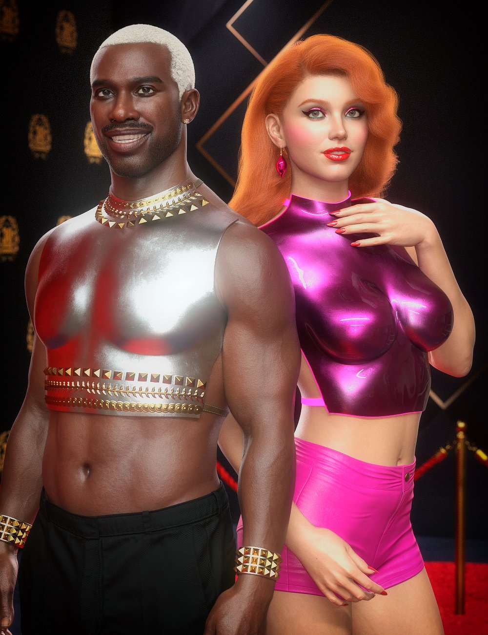 DForce Chestplate Couture For Genesis 9 [Request]