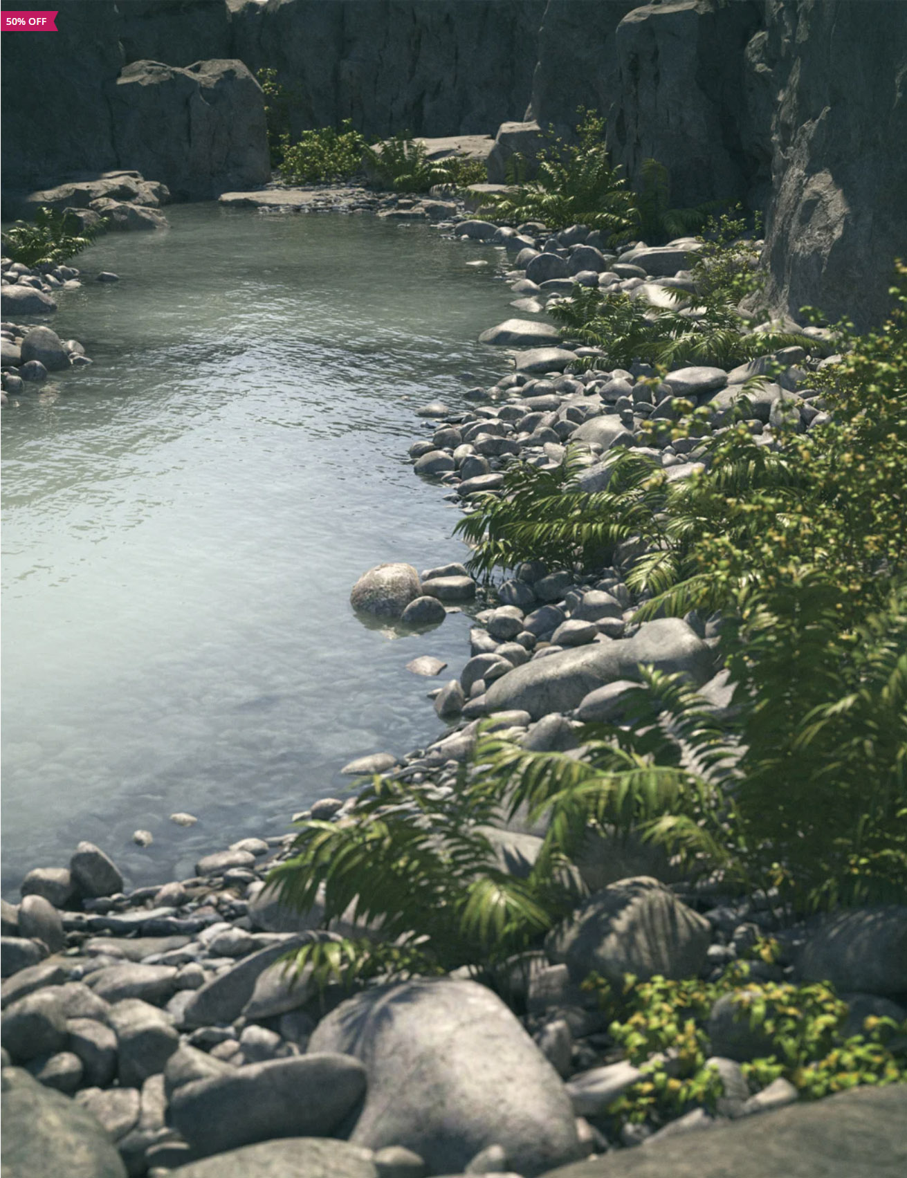Riverstone Gorge 2025 - Free Daz 3D Models