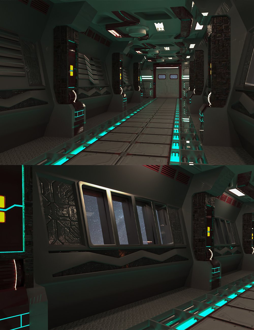 Iconic Sci-fi Hallway [Request]