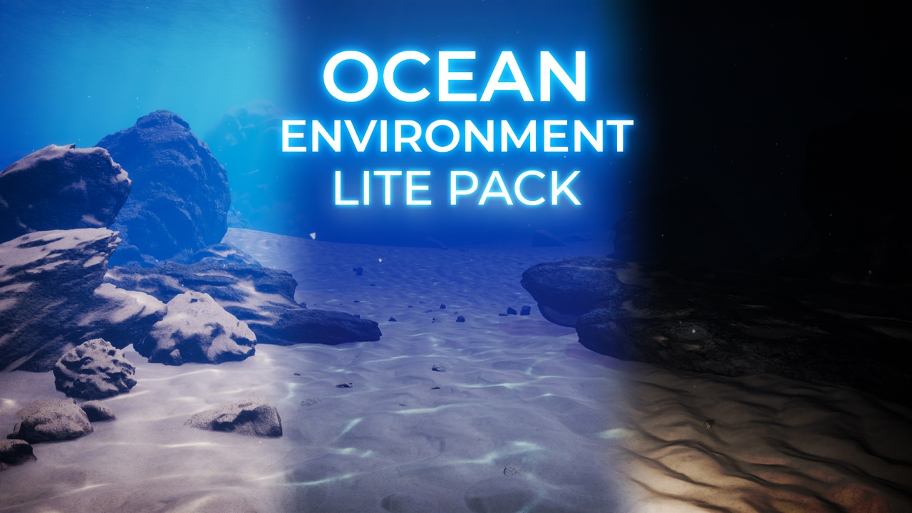 Ocean Environment Lite Pack Starter Kit UE5.0 2026 - Free Daz 3D Models