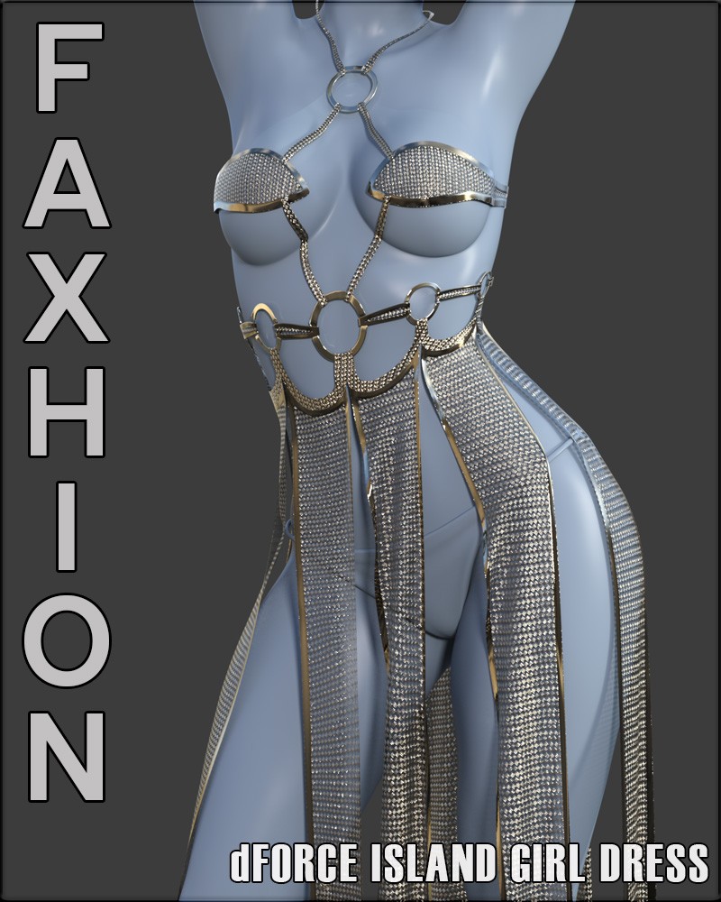Faxhion Island Girl Dress 2026 Free Daz 3d Models
